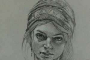 “Through the eyes:” Pet portraits by Staunton artist on display downtown