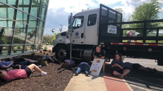Blue Ridge nursing and EMS students participate in emergency training