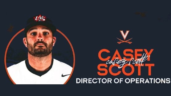 UVA Baseball | Casey Scott named director of baseball operations