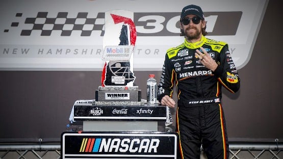 NASCAR | Ryan Blaney wins Round of 12 playoff opener