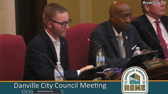 Three months after being set on fire, Lee Vogler returns to dais