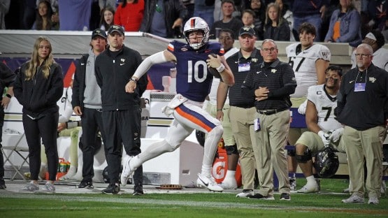 UVA Football: Daniel Kaelin gets trial-by-fire at quarterback